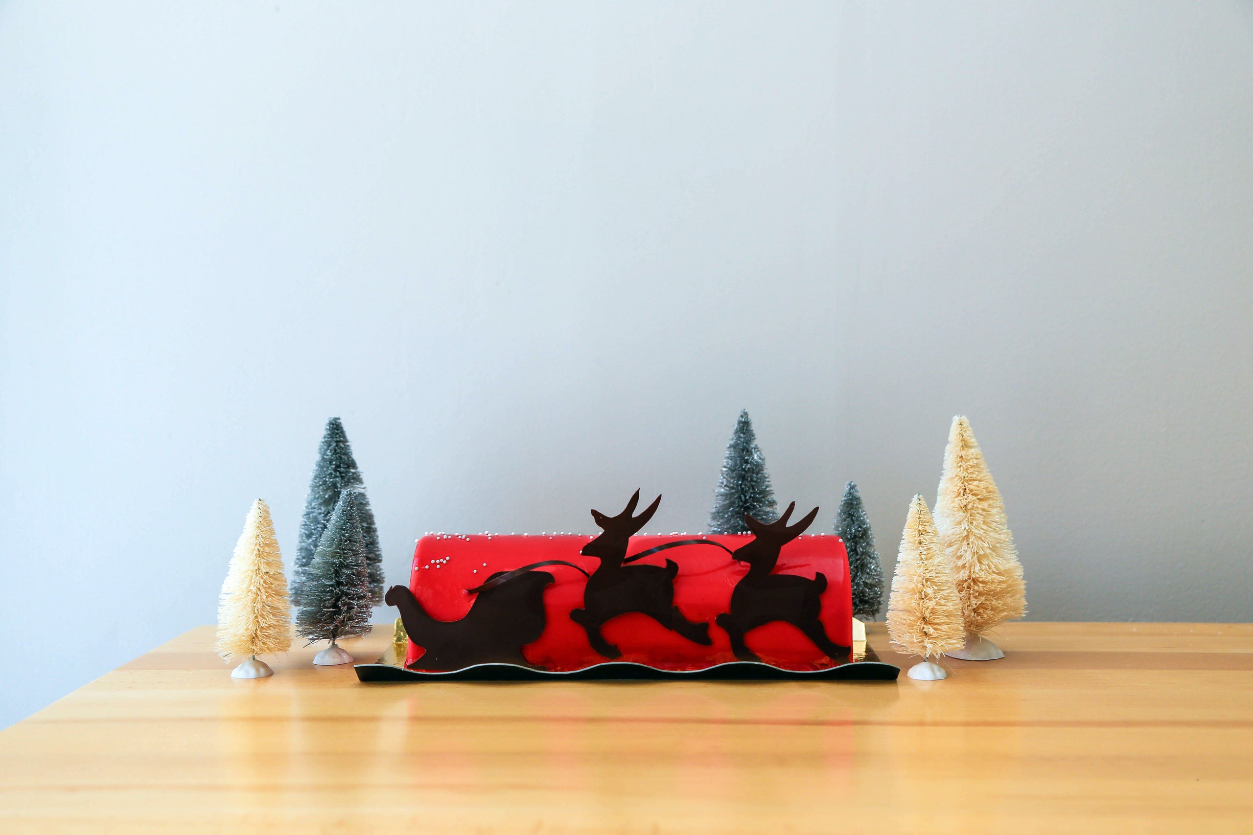 Yule Log Mousse Cake | TheEuropean